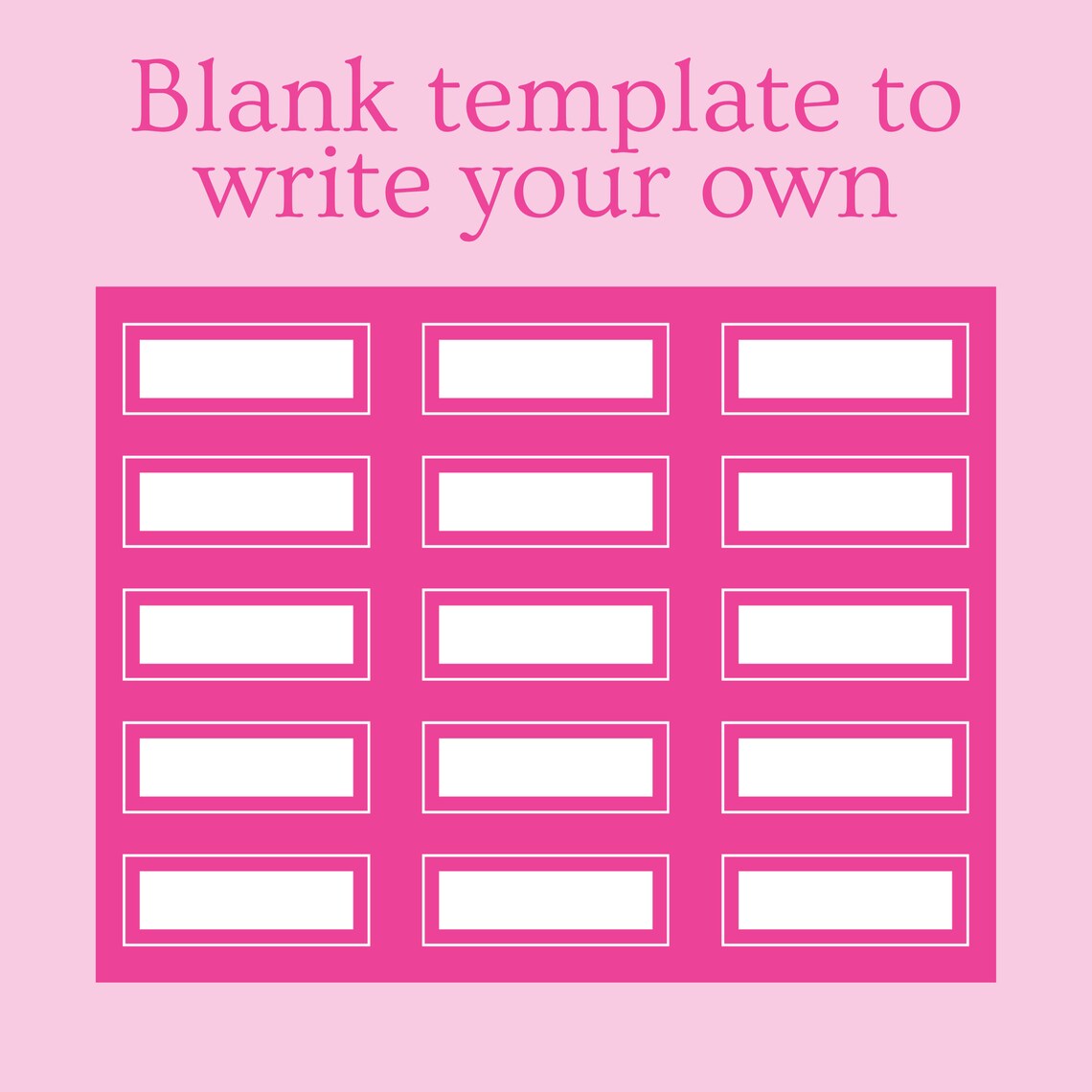 Barb Doll Pictionary // Lets Party Game // Pink Birthday - Etsy