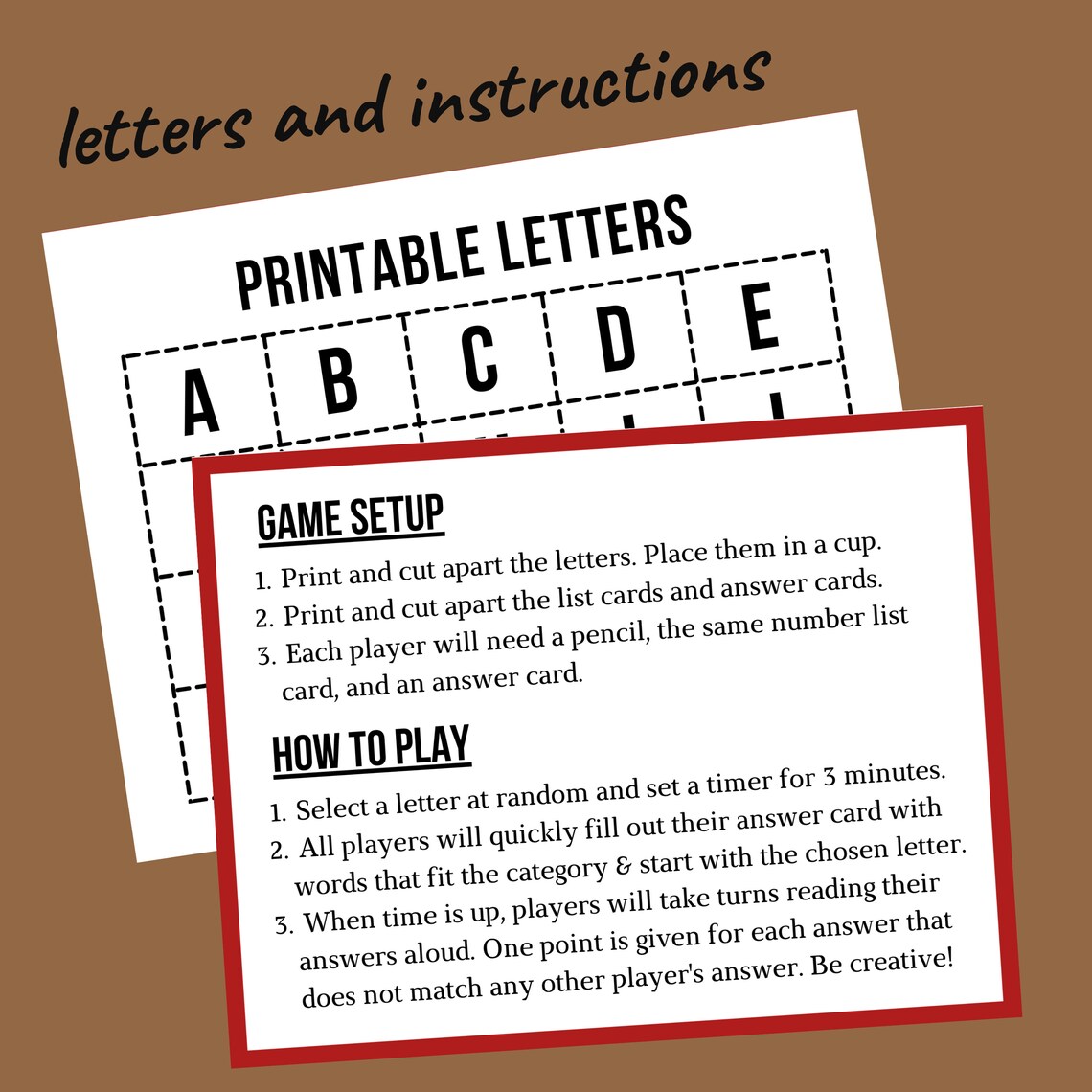 True Crime Junkie Scattergories // Crime Murder Mystery Party Game ...