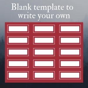 Twilight Inspired Pictionary // Printable Birthday Party Game ...