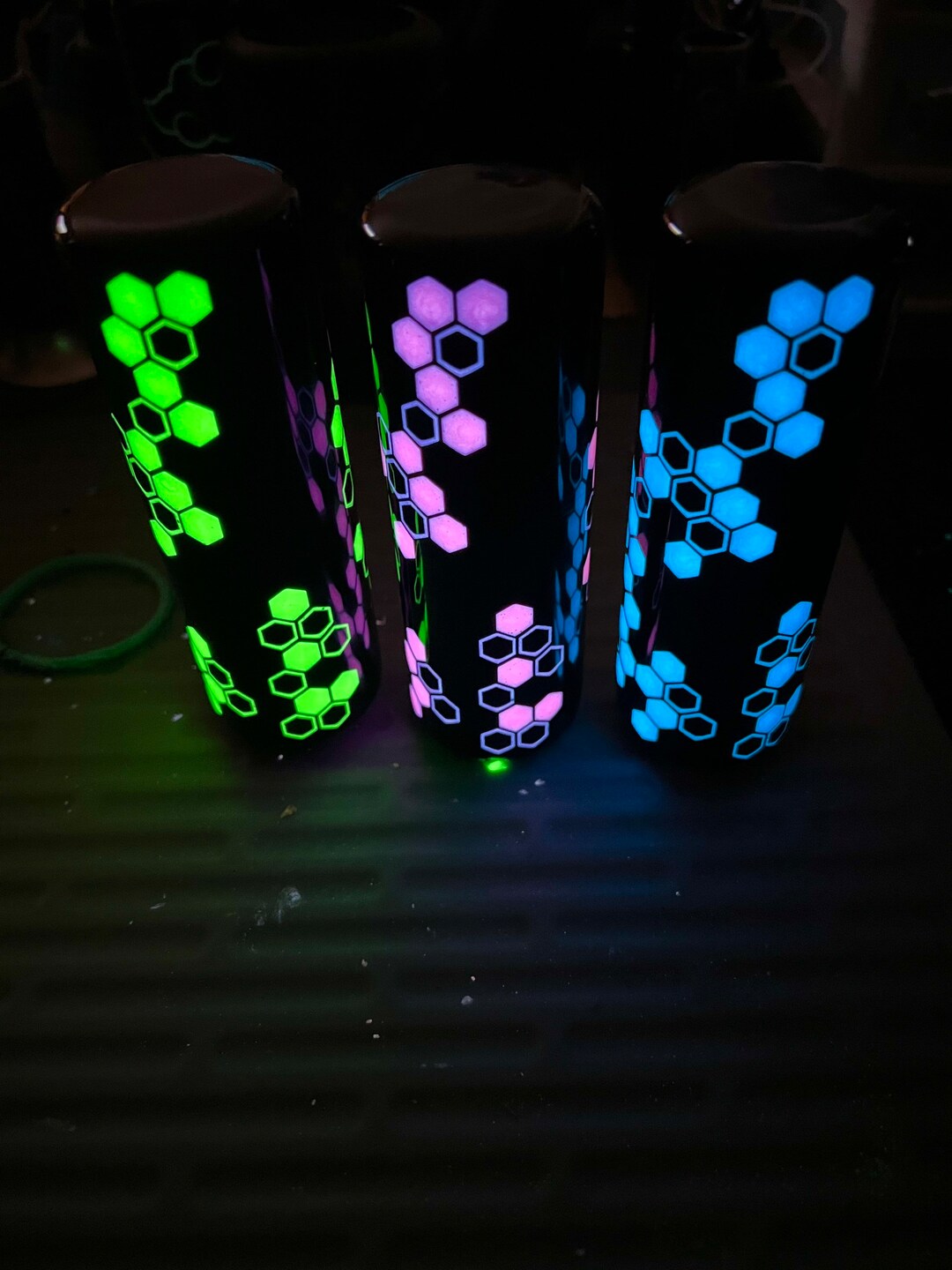 Glow Comb - 130mm Resin Shift Knob Glow in Dark - Etsy