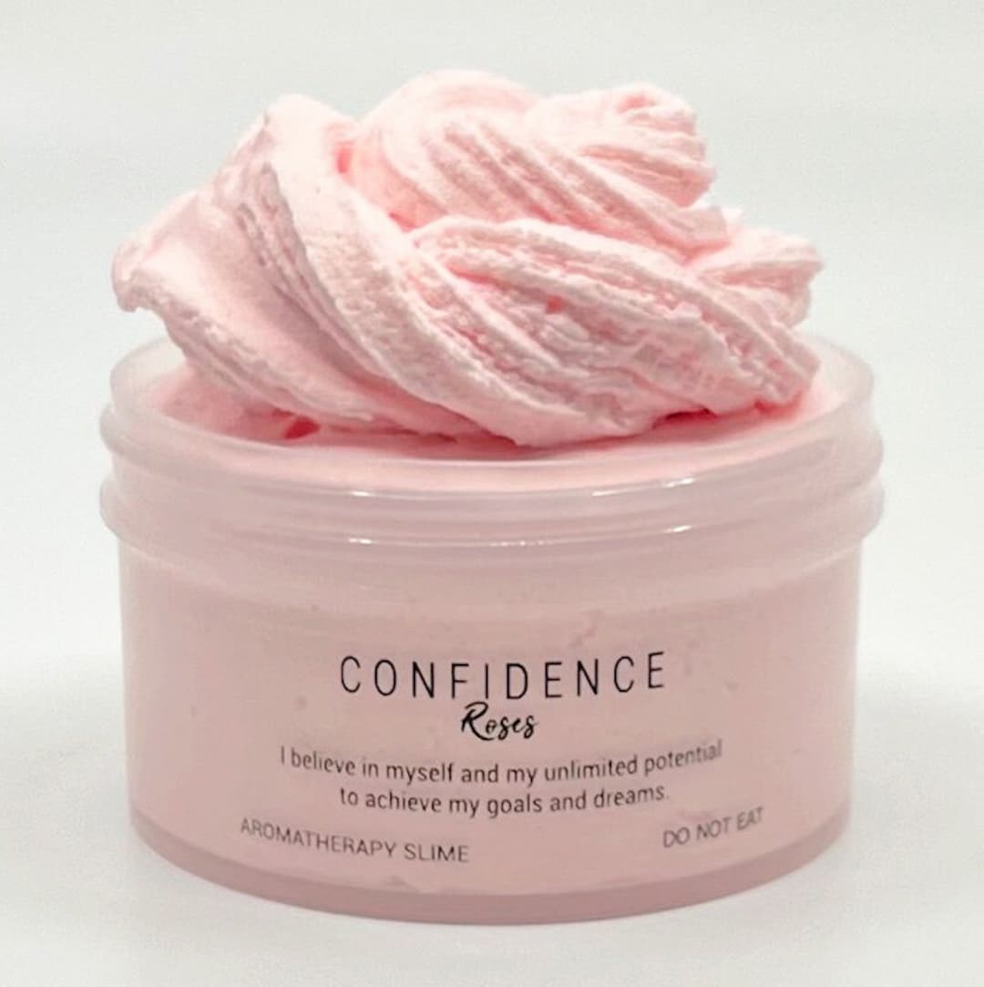 Confidence Aromatherapy Dough, Cloud Cream, Relax Slime, Roses Scented ...