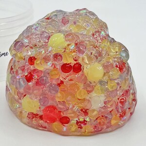 Crunchy Bomb Clear Slime, Crunch, Artistic Rainbow, Slime Shop, Stress ...