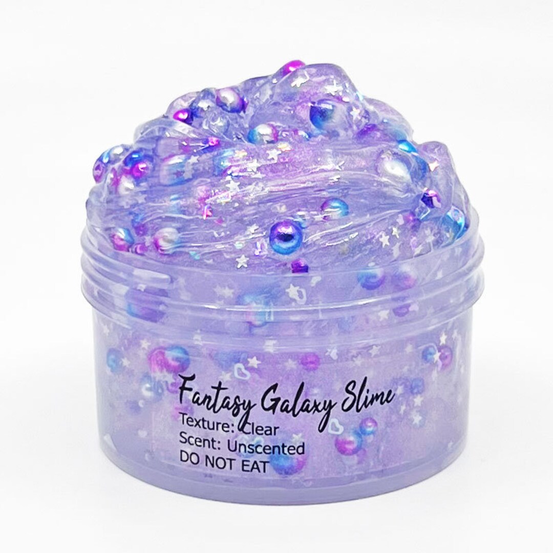 Fantasy Galaxy Clear Chameleon Pigment Unscented Slime, Artistic ...