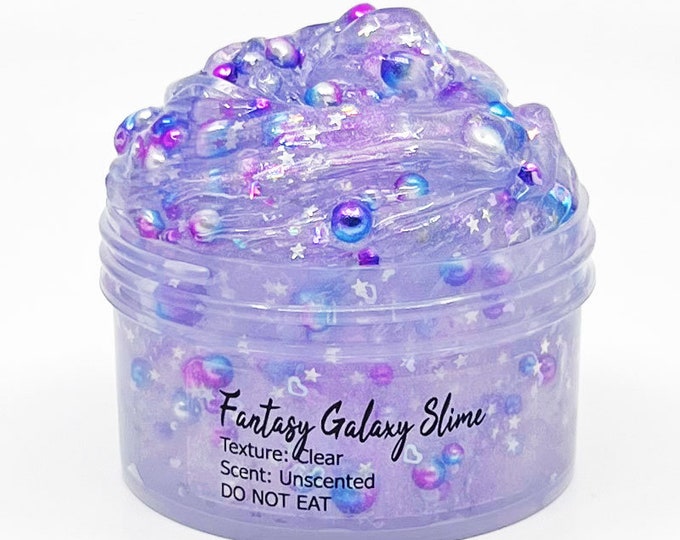 Fantasy Galaxy Clear Chameleon Pigment Unscented Slime, Artistic ...