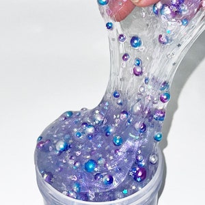 Fantasy Galaxy Clear Chameleon Pigment Unscented Slime, Artistic ...