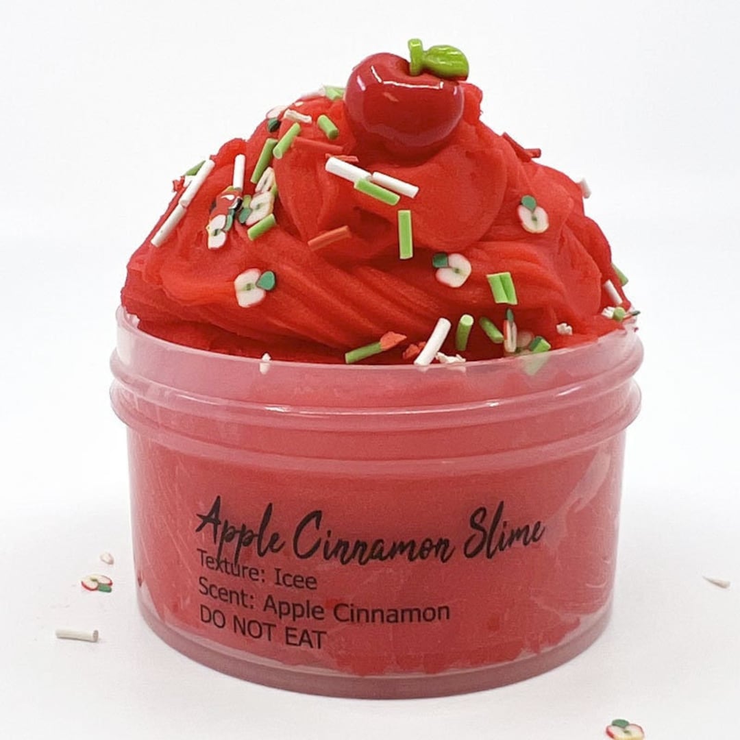 Apple Cinnamon Icee Scented Slime - Etsy