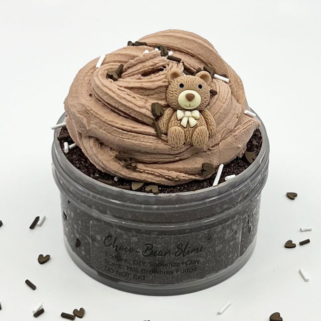 Choco Bear DIY, Snow Fizz, Clay, Slime, Stress Relief, Artistic Rainbow ...