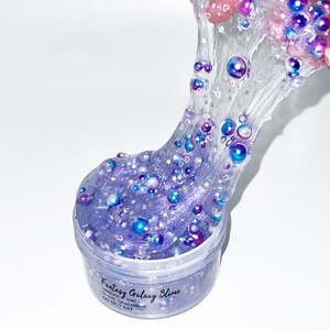 Fantasy Galaxy Clear Chameleon Pigment Unscented Slime, Artistic ...