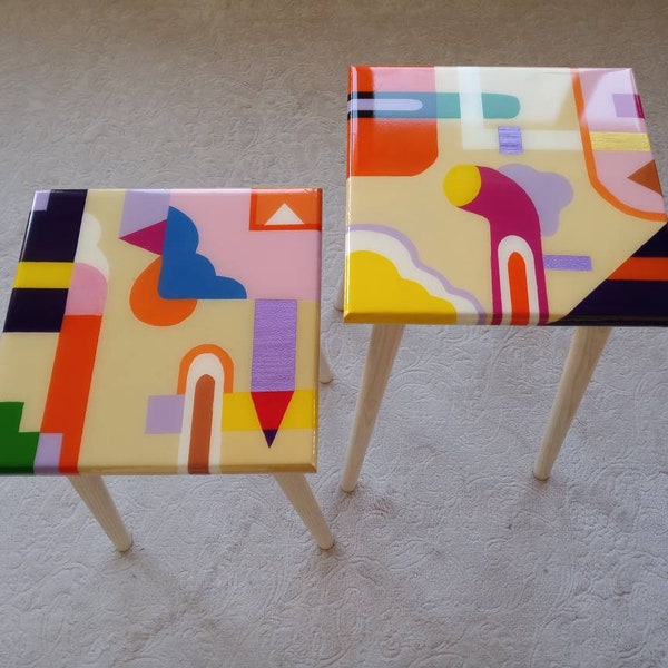 Funky Painted Furniture - Etsy