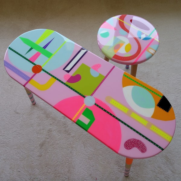 Whimsical Coffee Table - Etsy