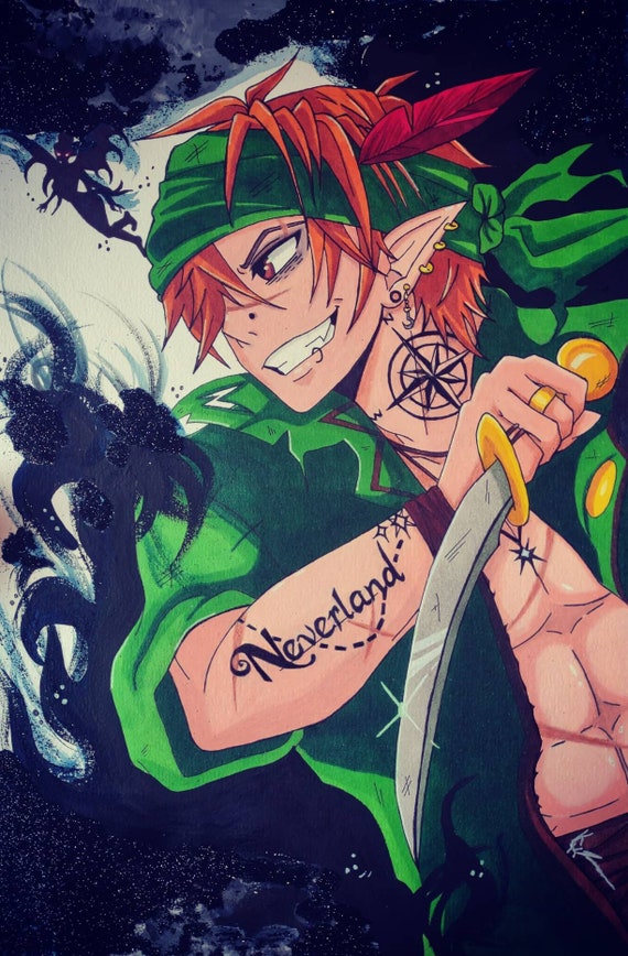 Peter Pan Anime Fan Art