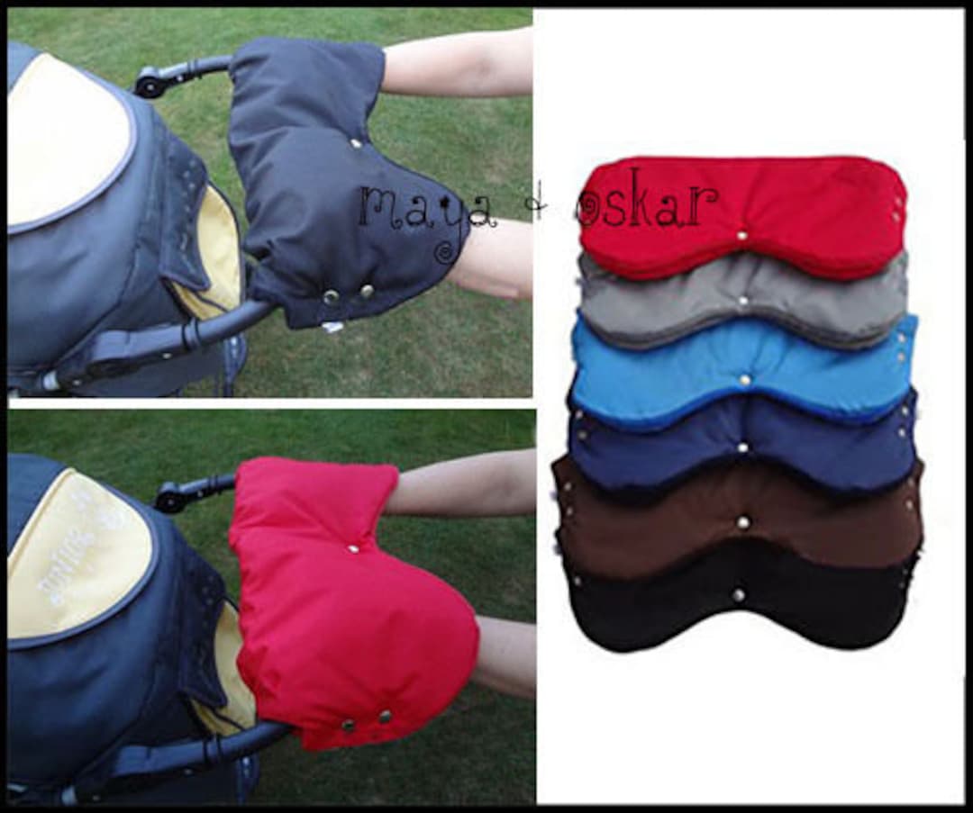 Pram Pushchair Buggy Hand Muffs Warmer Fleece Winter Handmuff - Etsy