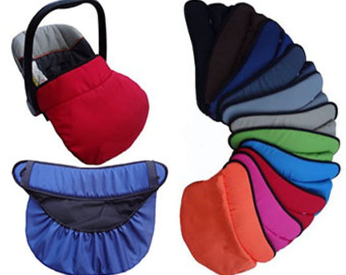 Doona Car Seat Stroller, Doona Winter Kit in LUXURY Brown Fur Trim Hood ...