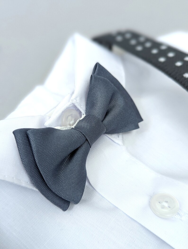 Boys 5pcs Grey Checker Formal Outfit Set With Shorts Summer - Etsy