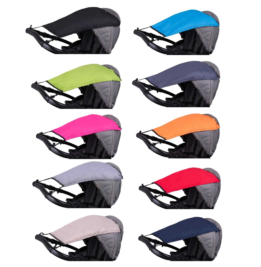 Universal Pushchair Pram Canopy Sun Cover Rain UV Protection Umbrella ...