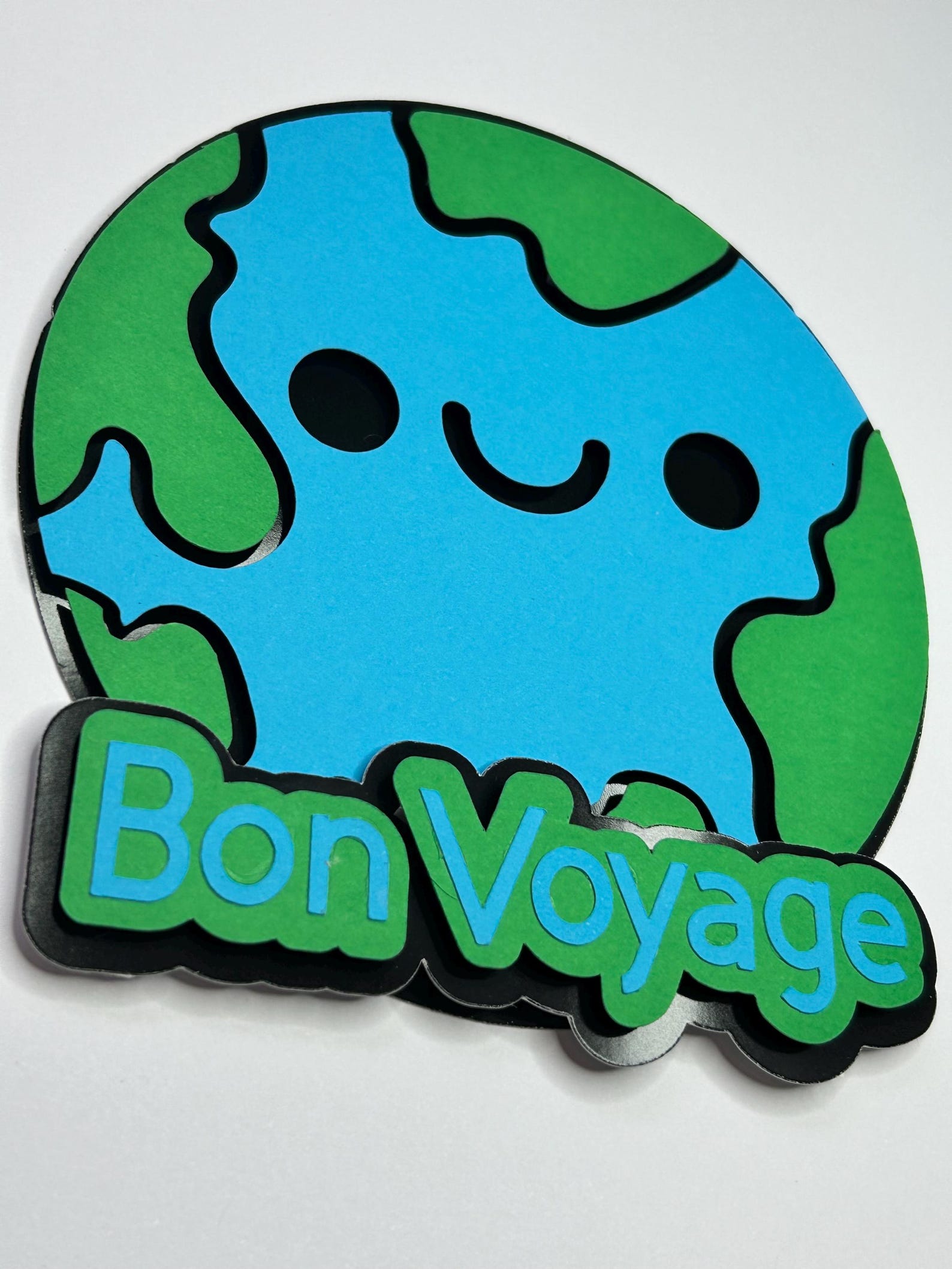 Bon Voyage Cake Topper, World Cake Topper, Earth, Safe Travels, Leaving ...