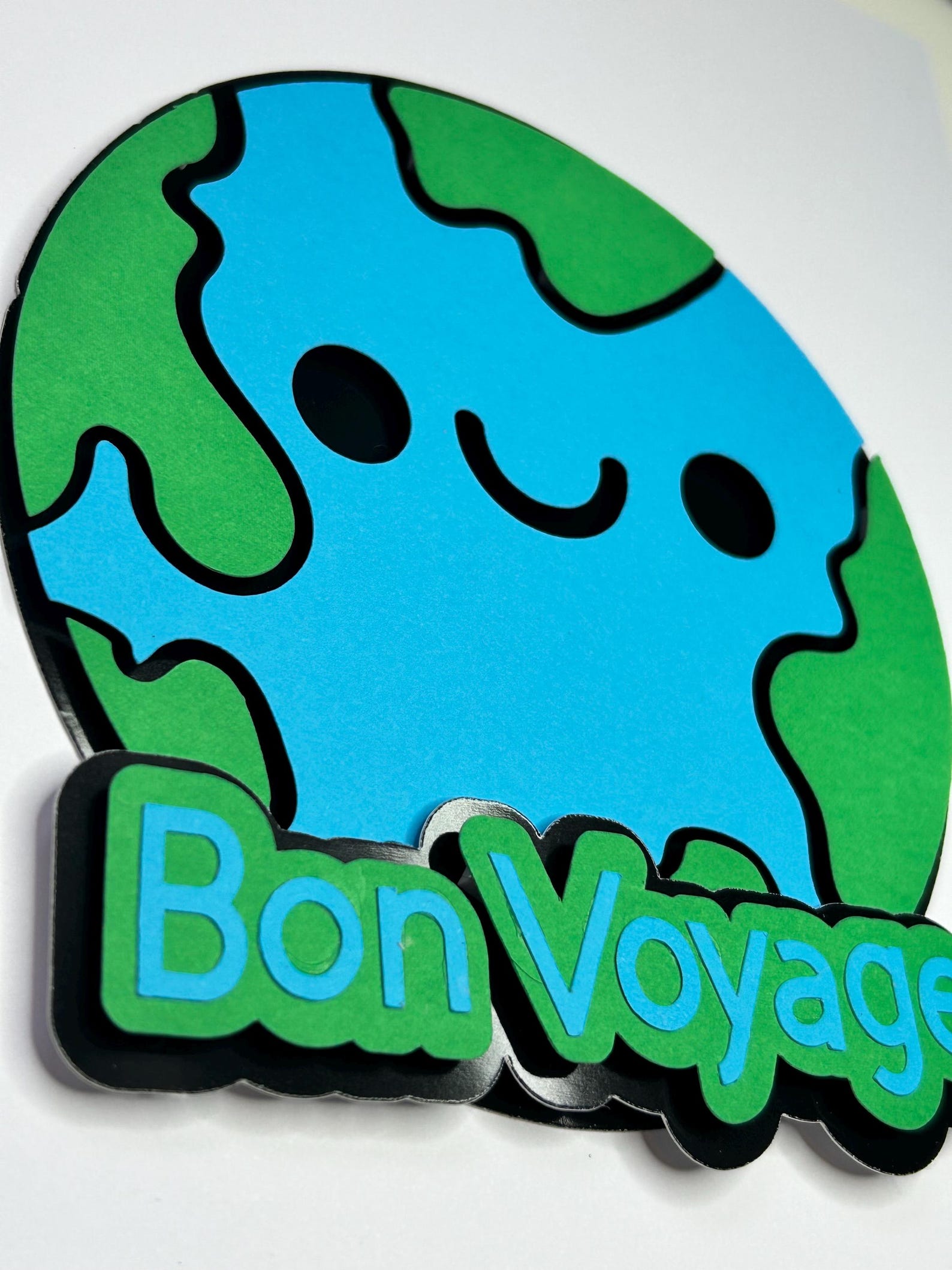 Bon Voyage Cake Topper, World Cake Topper, Earth, Safe Travels, Leaving ...