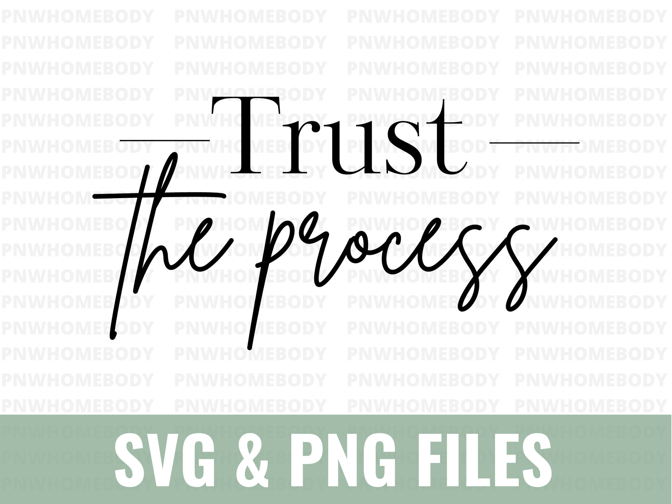 Trust the Process Svg, Png, Digital Download, Commercial Use Svg - Etsy