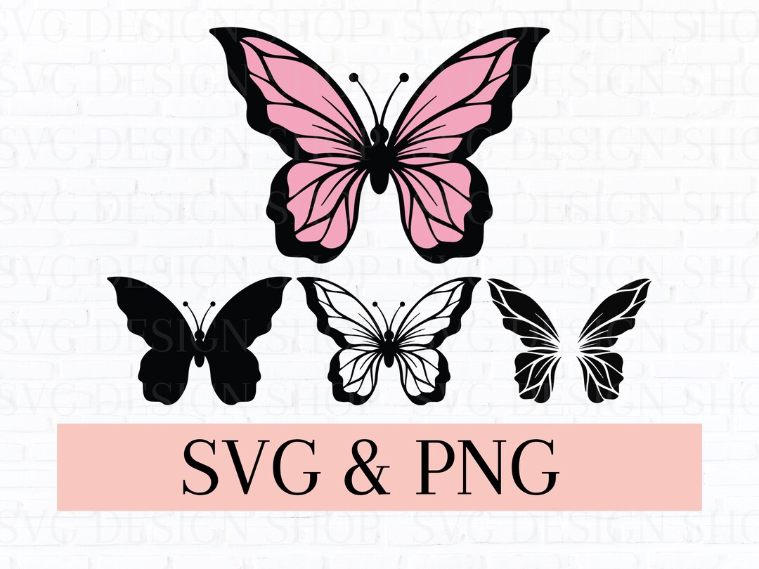 Butterfly Svg, Layered Butterfly Svg, Butterfly Sublimation, Butterfly ...