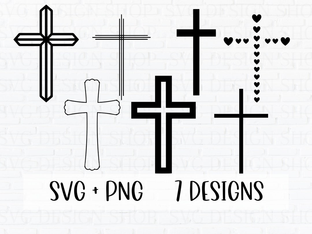 Cross Svg Bundle, Cross Svg, Religious Svg, Christian Svg, Christian ...