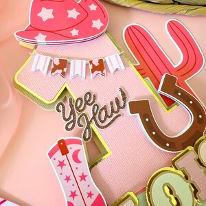 First Rodeo Cake Topper, First Rodeo Birthday Party, Cowgirl Cake ...