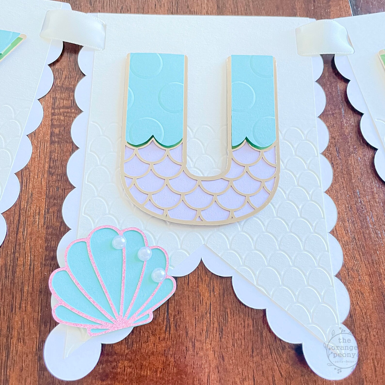 Mermaid Name Banner, Under the Sea Party Decor - Etsy