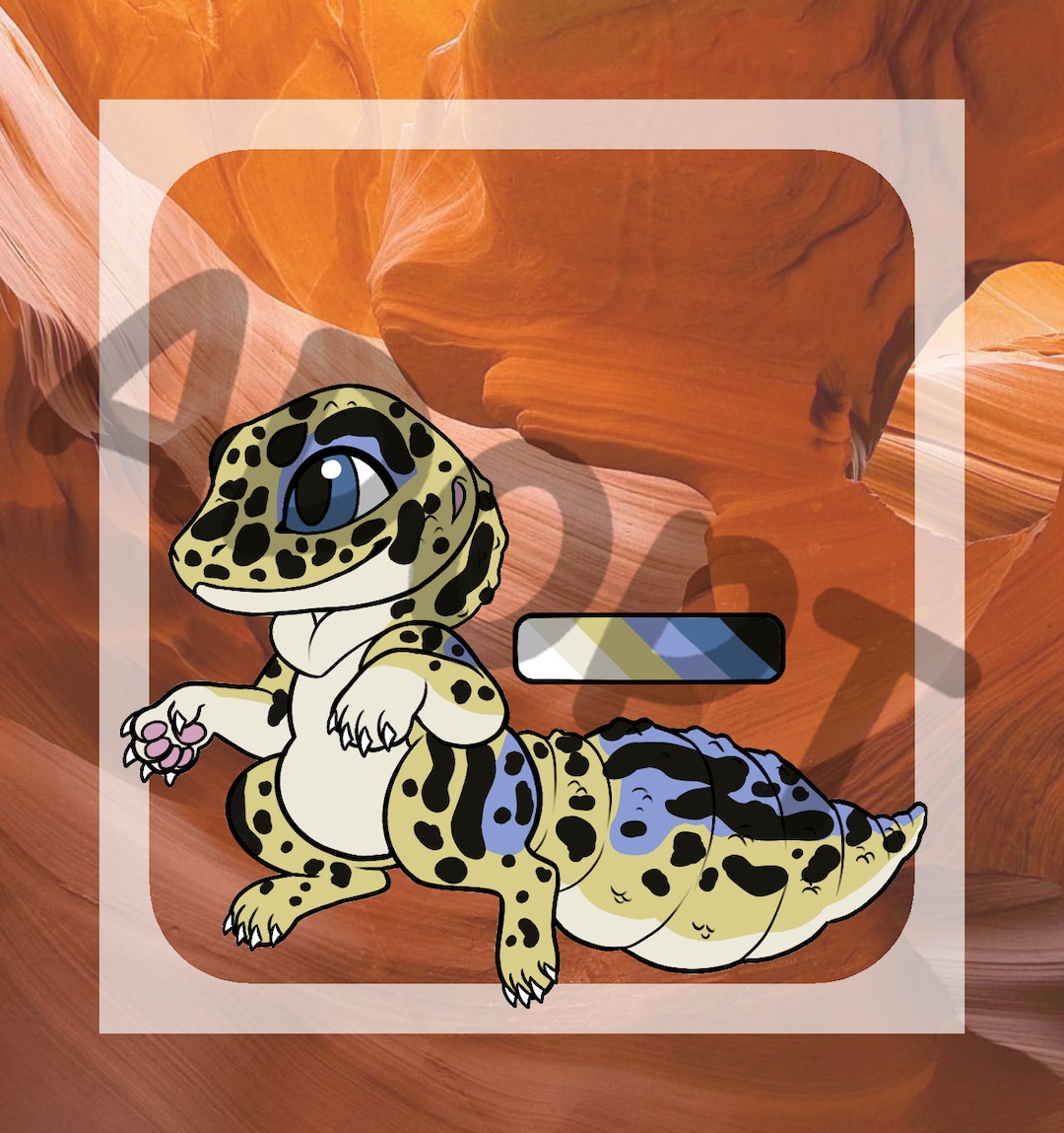 Furry Adopt Adoptable Fursona Leopard Gecko Scalie Lizard Character ...