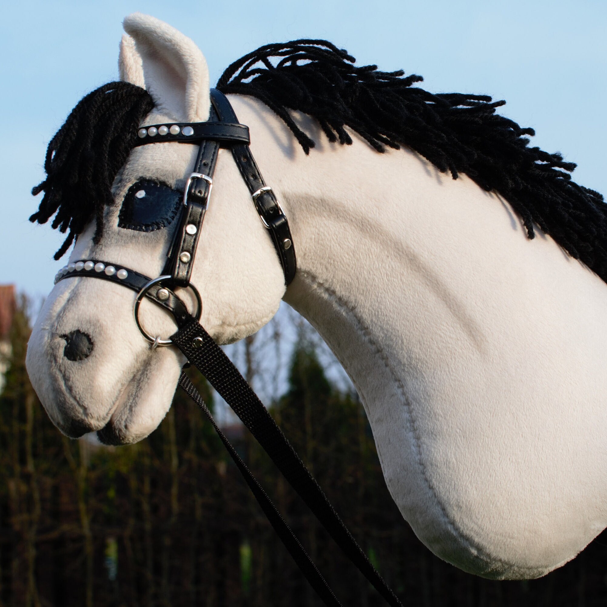 Hobby Horse Light Buckskin II Black Bridle - Etsy UK