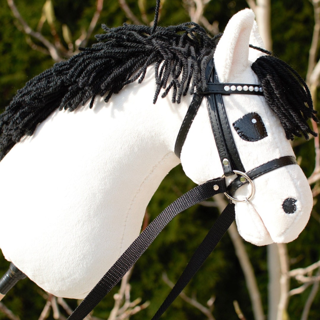Hobby Horse Light Buckskin A3 - Realistic Handmade Stick Horse With ...
