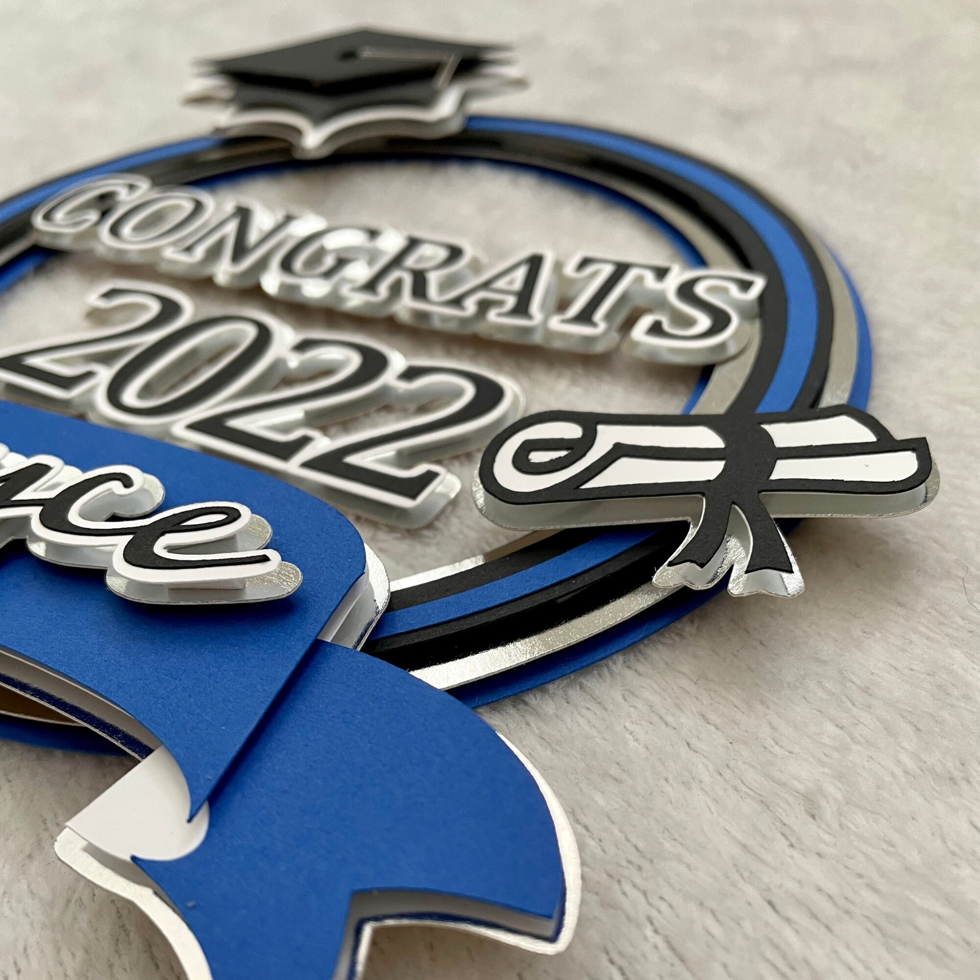 Custom Graduation Cake Topper, Class 2024 Cake Topper, Graduation ...