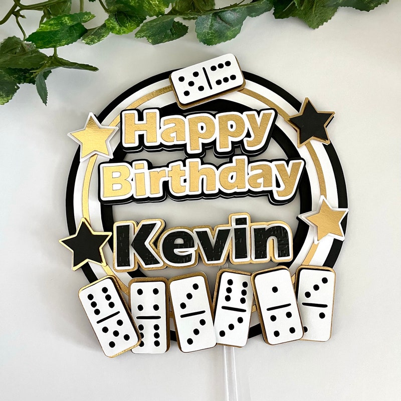 Domino Decorations - Etsy