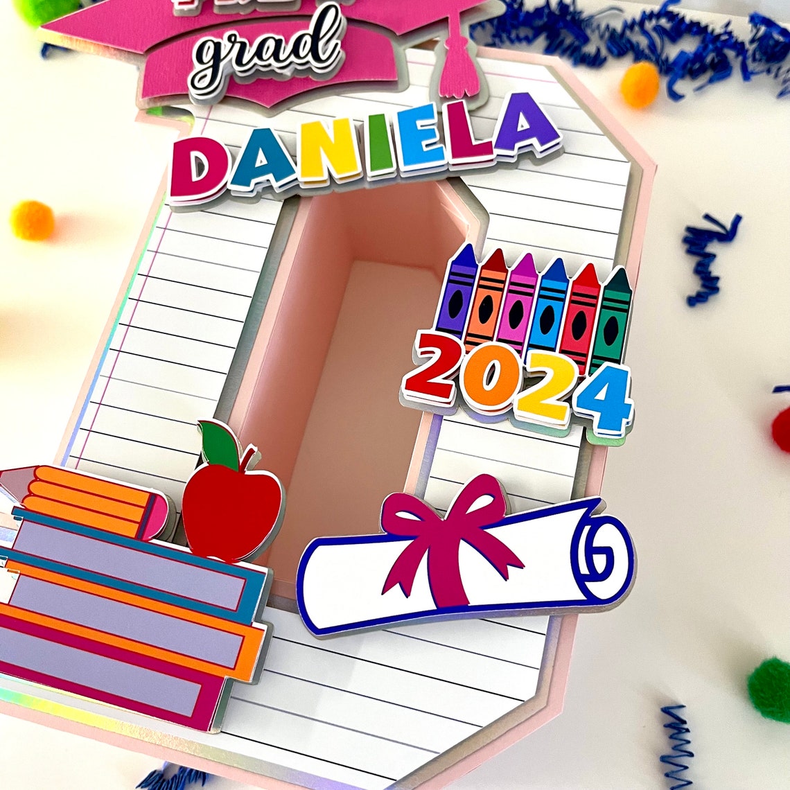 Pre-k Graduation 3D Letter, Pre-k Grad Party Decoration, Pre-k Custom ...