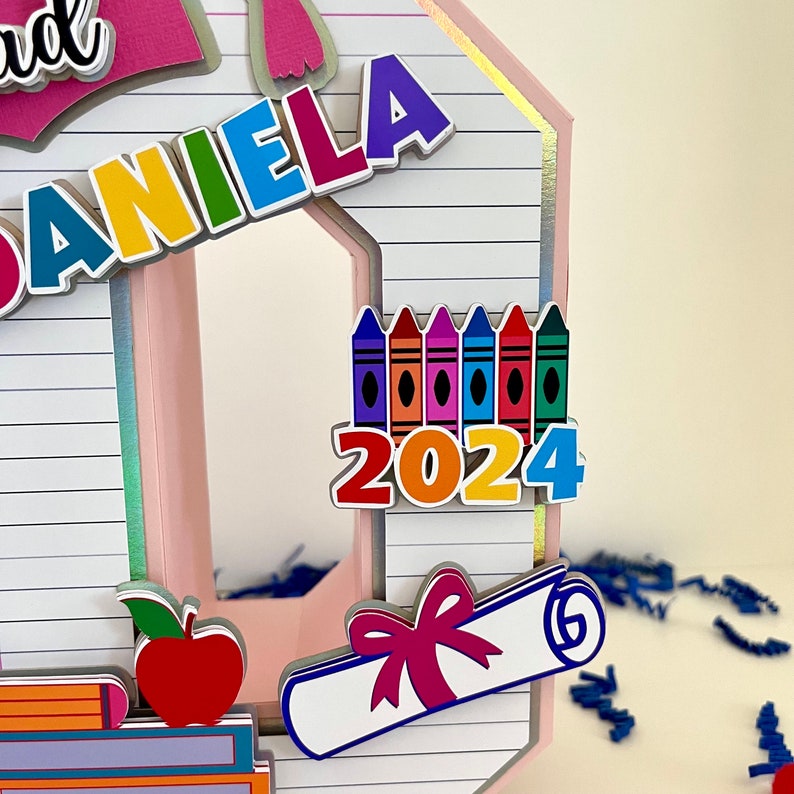 Pre-k Graduation 3D Letter, Pre-k Grad Party Decoration, Pre-k Custom ...