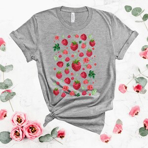 Raspberry Cottage Core T-shirt Raspberry Clothes Raspberry Shirt ...