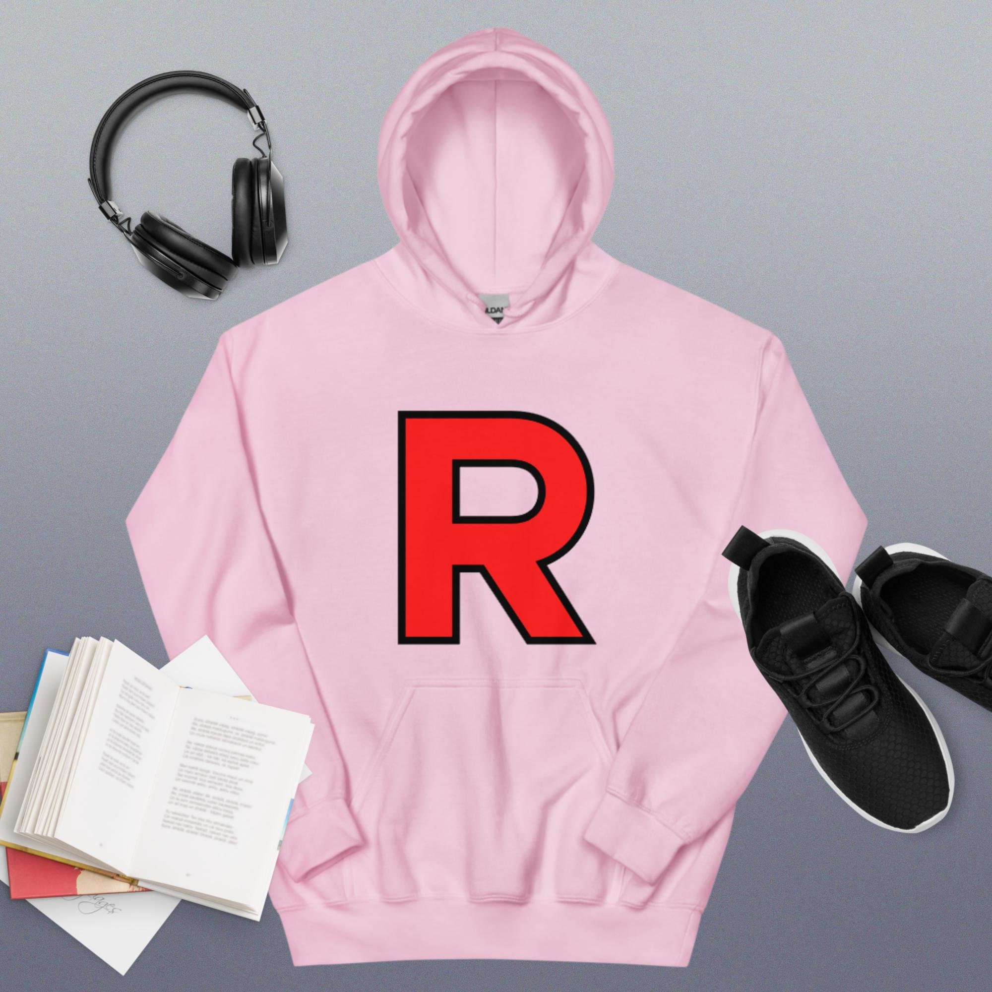 Team Rocket Hoodie Sweatshirt Jumper Anime Hoodie Halloween Costume ...