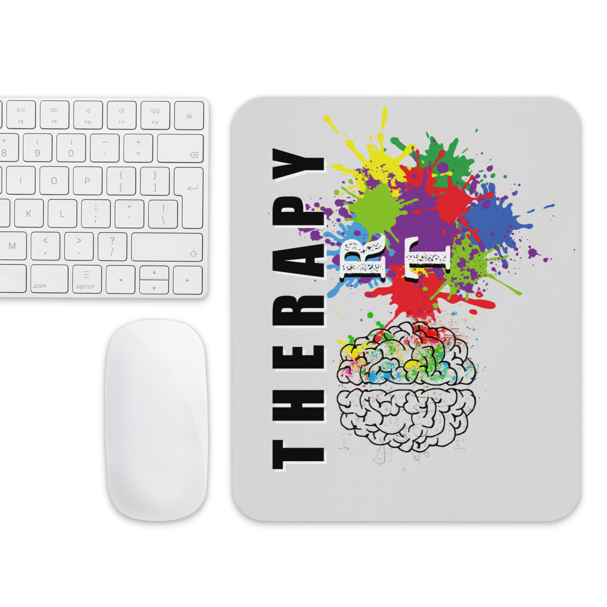 Art Therapy Mouse Pad Mental Health Self Care Gift for Friend ...