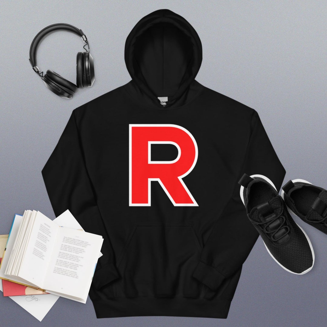 Team Rocket Hoodie Sweatshirt Jumper Anime Hoodie Halloween Costume ...