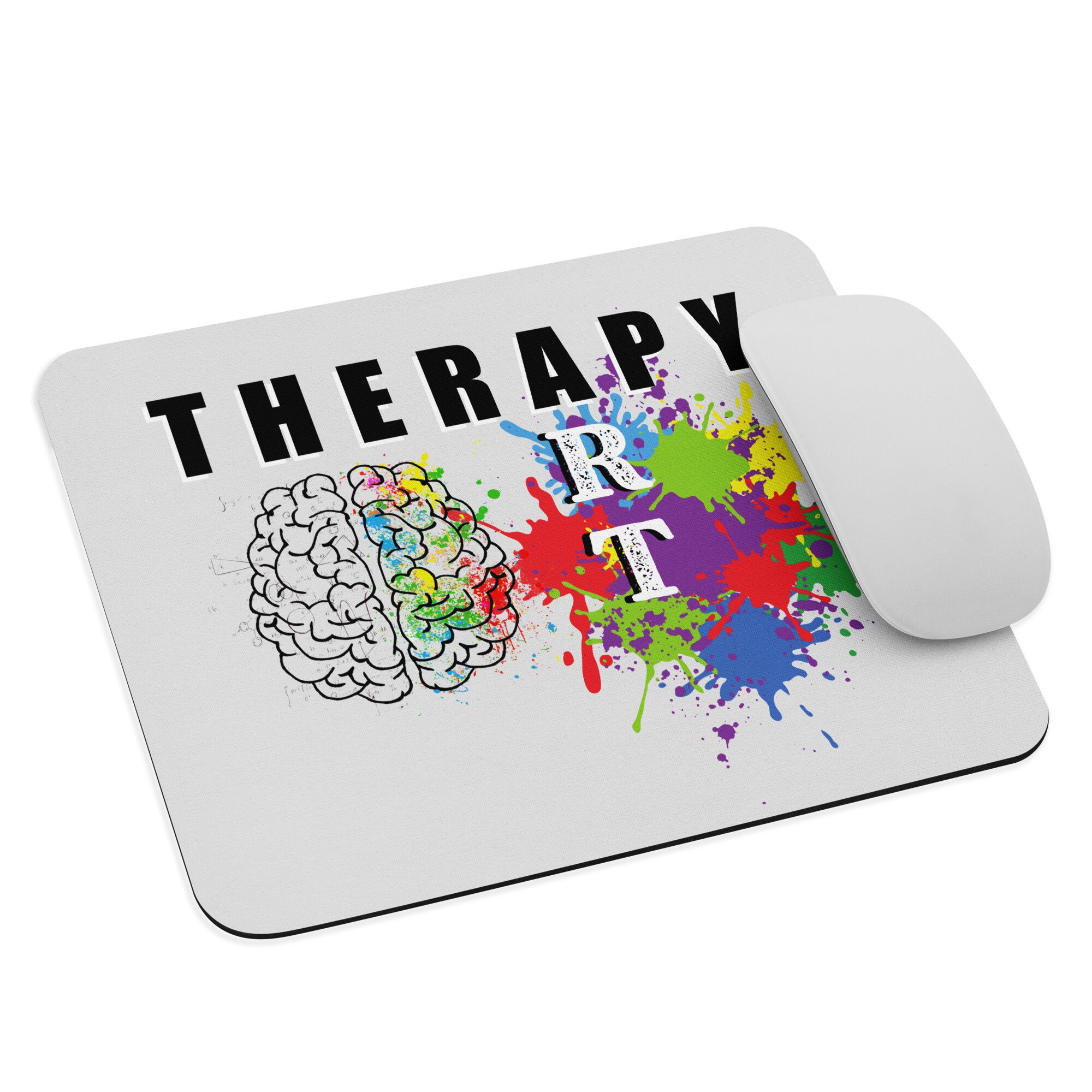 Art Therapy Mouse Pad Mental Health Self Care Gift for Friend ...