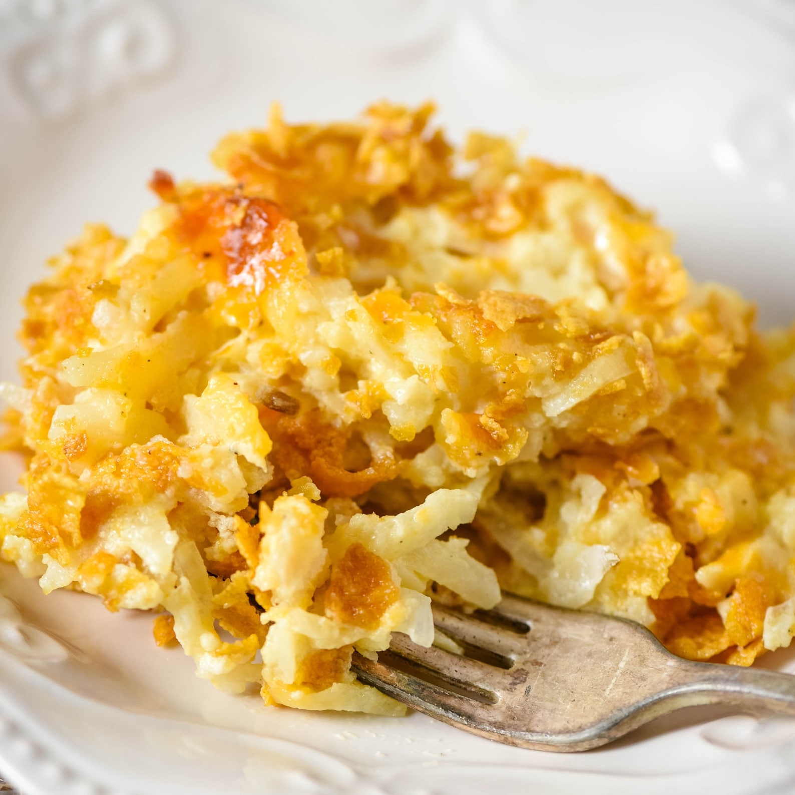 BEST Cheesy Hash Brown Casserole | Funeral Potatoes RECIPE Instant ...