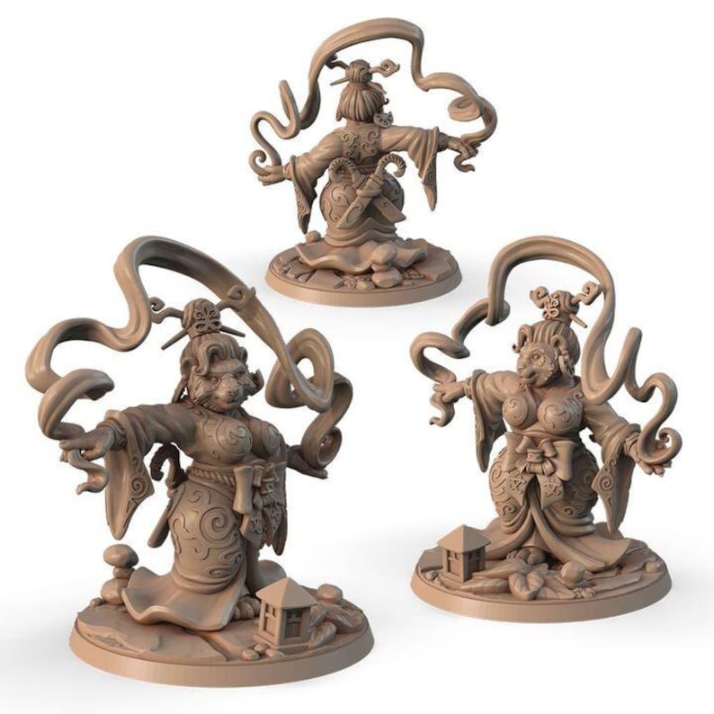 Pandaren Dancer - Panda Ribbon - Signum Games - Fantasy Dungeons and ...