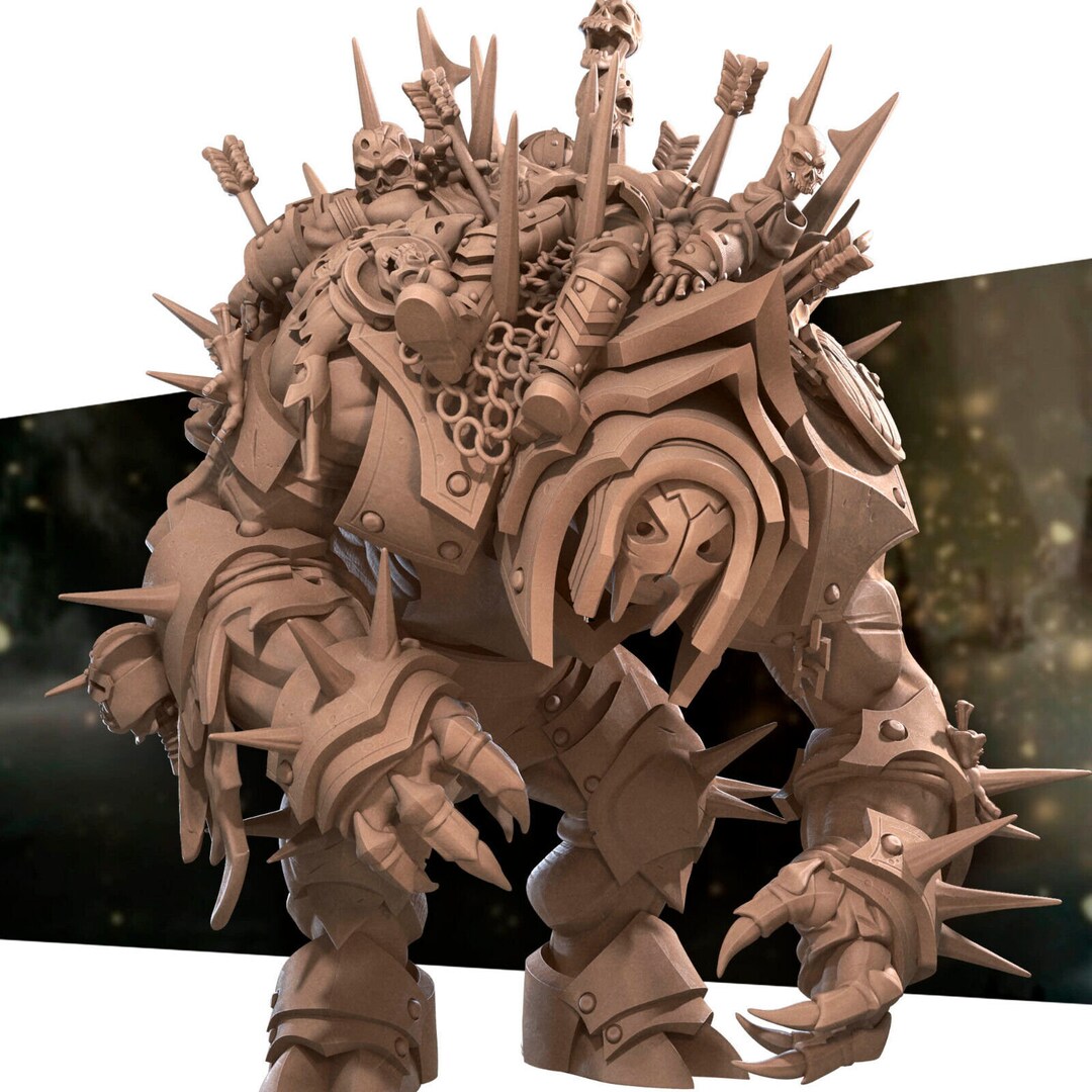 Cadaver Demon - Monster - Bite the Bullet - Dungeons and Dragons - Etsy