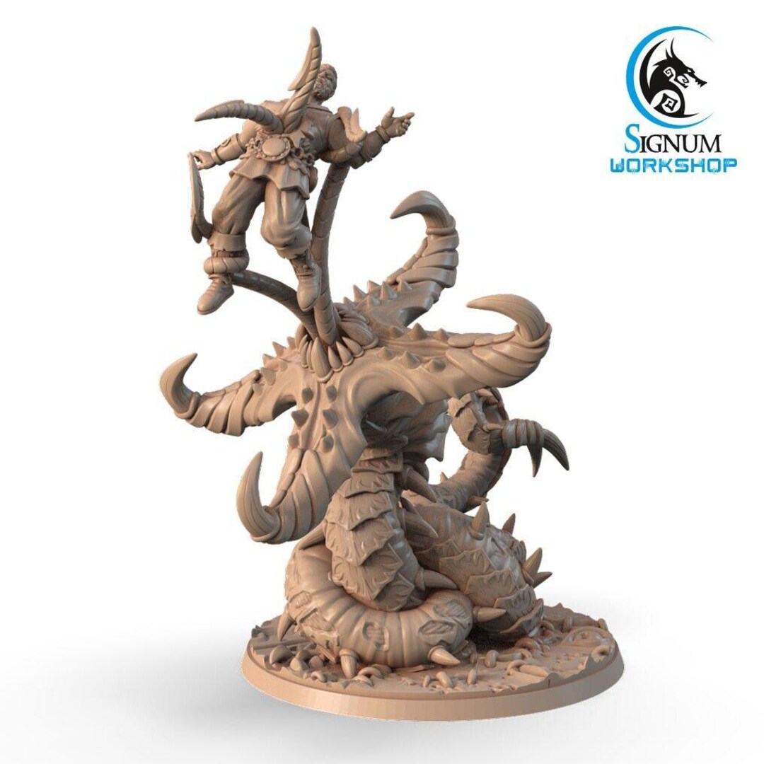 Sheediz - Worm Devourer Monster - Signum Games - Fantasy Dungeons and ...