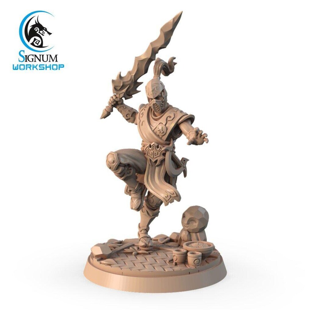 Akihiro - Fighter Ninja Monk Sword - Signum Games - Fantasy Dungeons ...