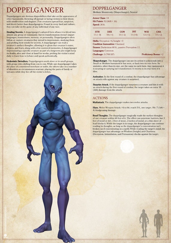 Doppelganger Monster