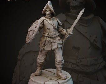 Melee Specter Undead Skeleton Ghost Monster Forgotten Maze 28mm ...