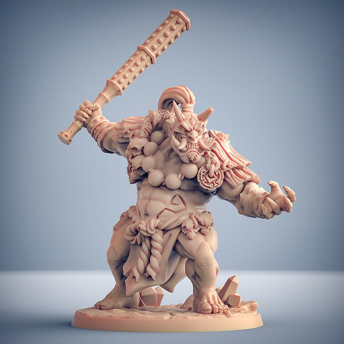 Oni Ogre Samurai Artisan Guild Fantasy Dungeons and Dragons - Etsy UK
