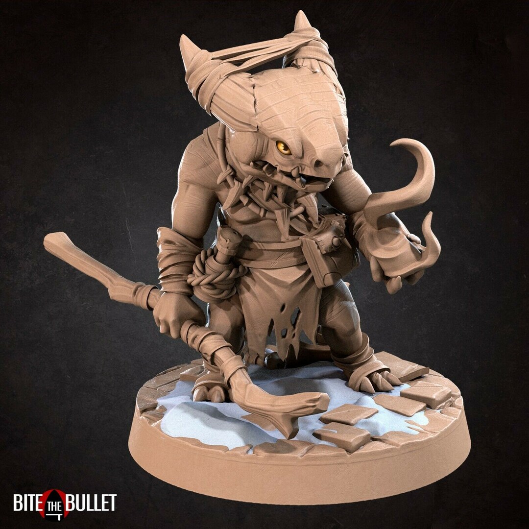 Kobold Sorcerer Caster Wizard Mage - Bite the Bullet - Fantasy D&D ...