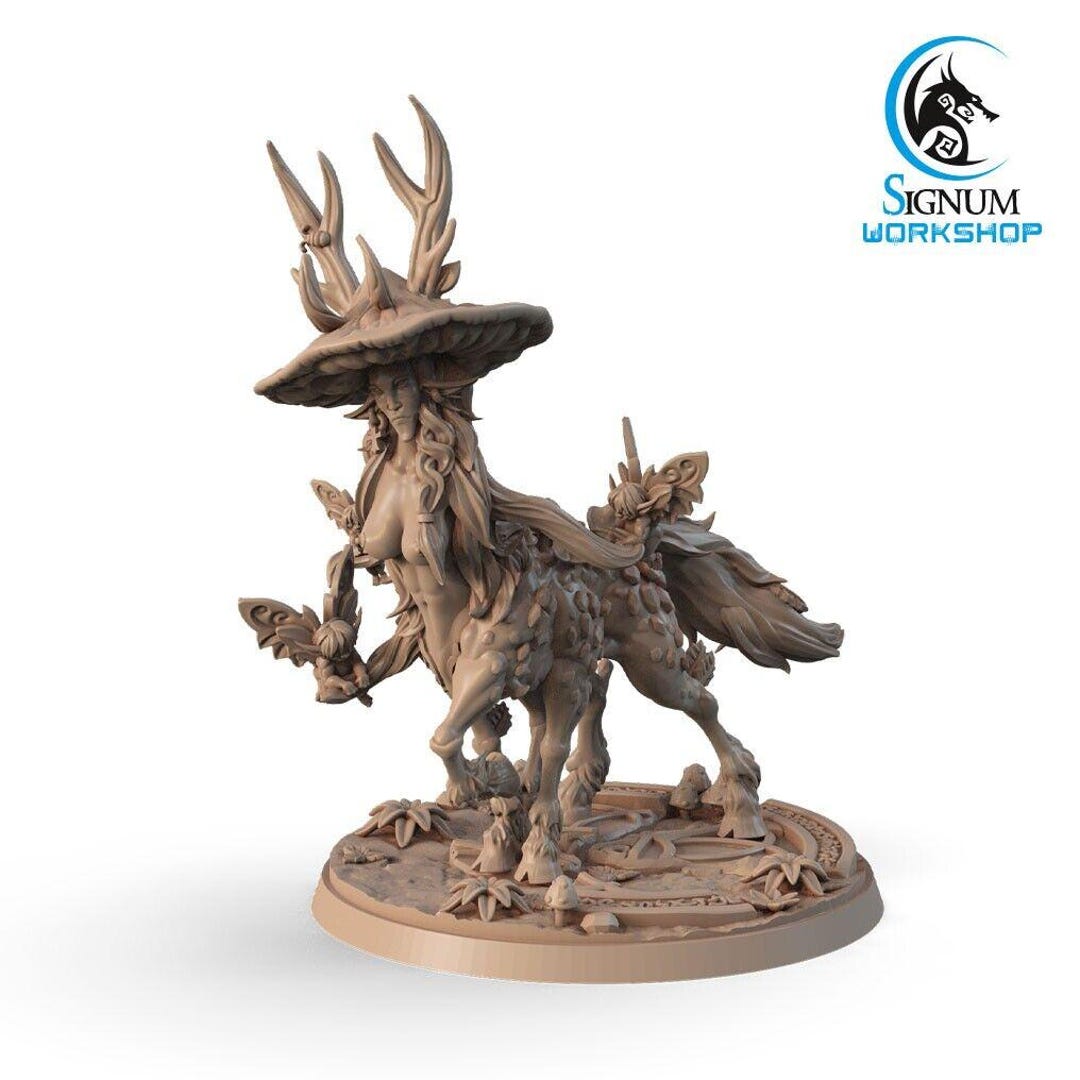 Myconid Mycotaur Centaur Female - Signum Games- Fantasy Dungeons and ...