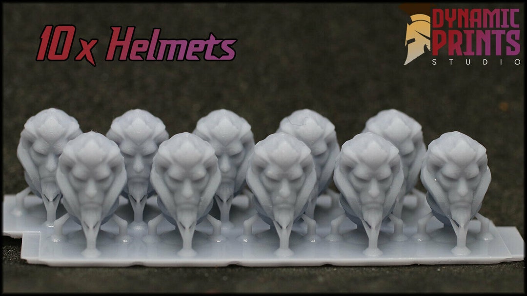 10x Lion Regal Helmets - Marine Bits War Gaming Sci-fi Custom - Etsy