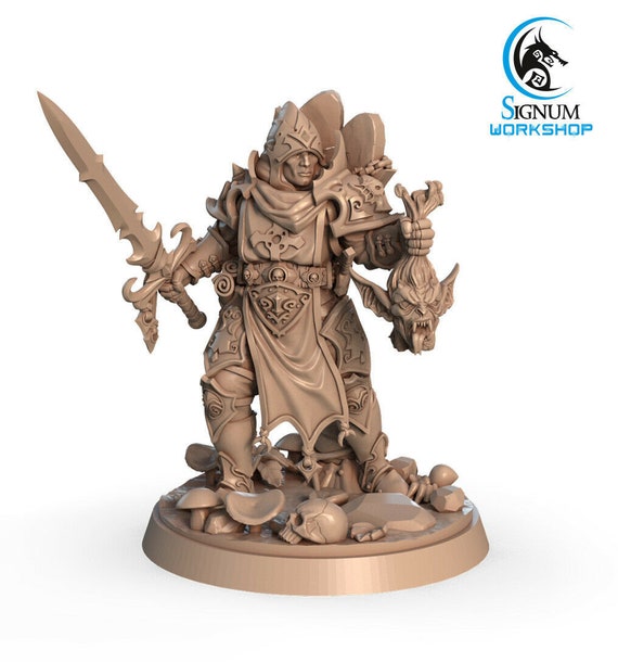 Toys & Games Tabletop RPG Miniature Fergus Knight Miniature Signum ...